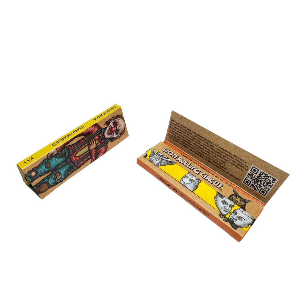Lion Rolling Circus Unbleached 1 1/4 Rolling Papers — Smokerolla®