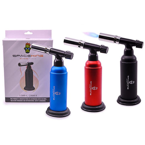 Space King Mini Butane Torch Cigar Lighter Refillable – Smokerolla®